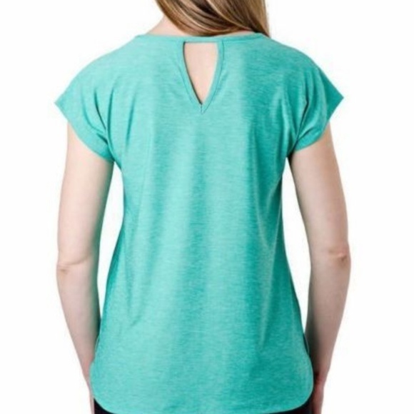 Tuff Athletics | Tops | Womens Tuff Athletics Keyhole Tee Tshirt Nwt ...